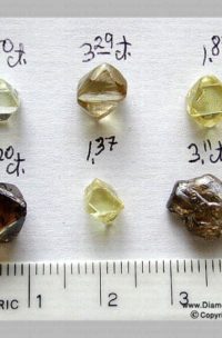 Single Octahedral Diamond Crystals | Natural Rough Diamond Sales